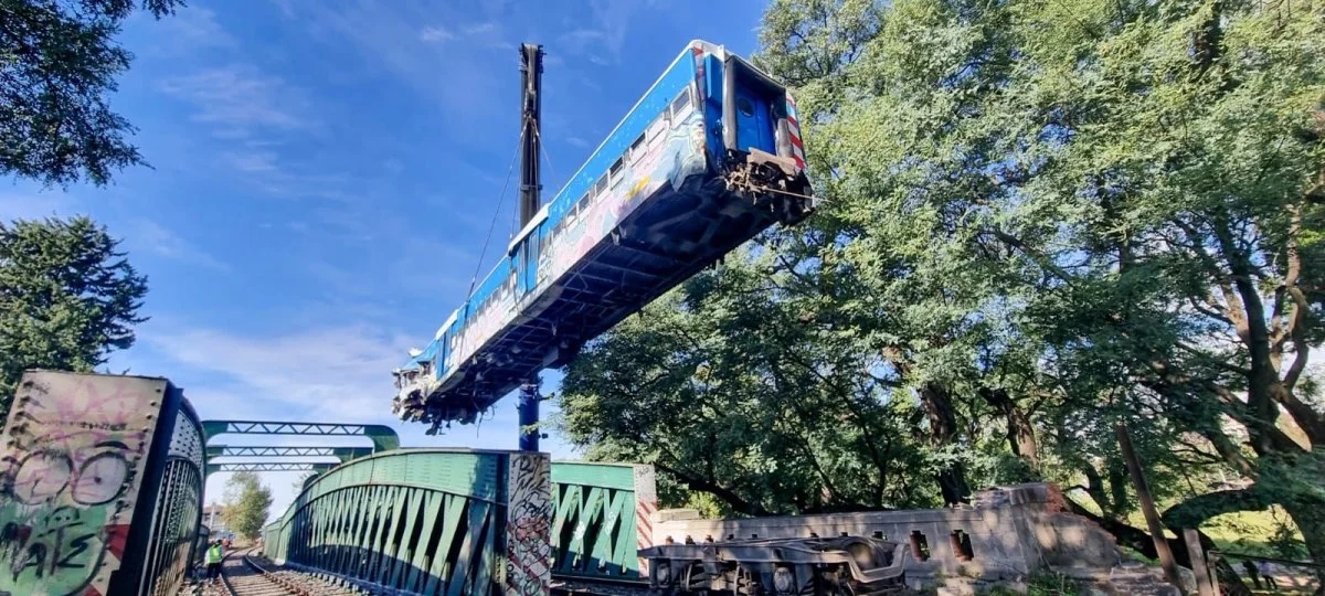 Tren San Martín: comenzaron los trabajos de remoción de las formaciones ...