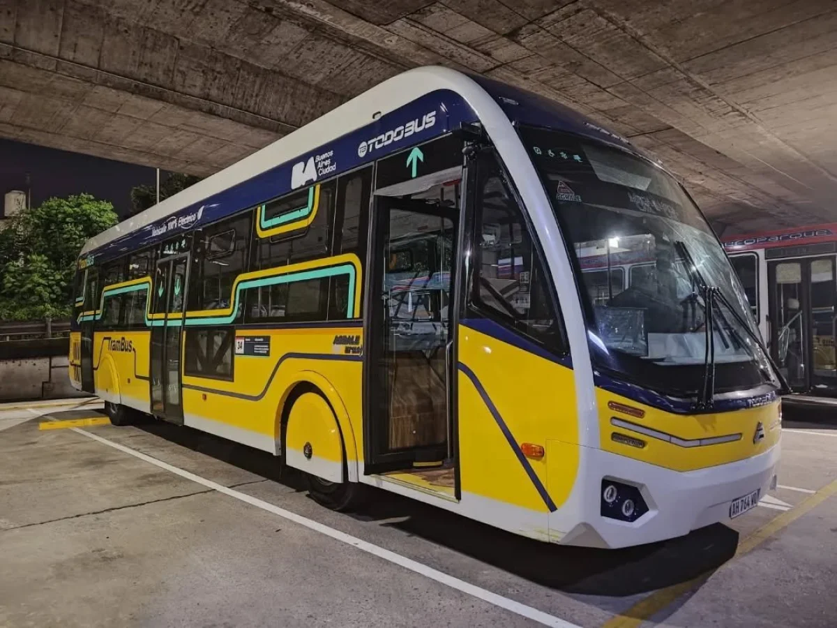 Comienza el Trambus eléctrico en CABA: cuál será su recorrido | Viví el ...